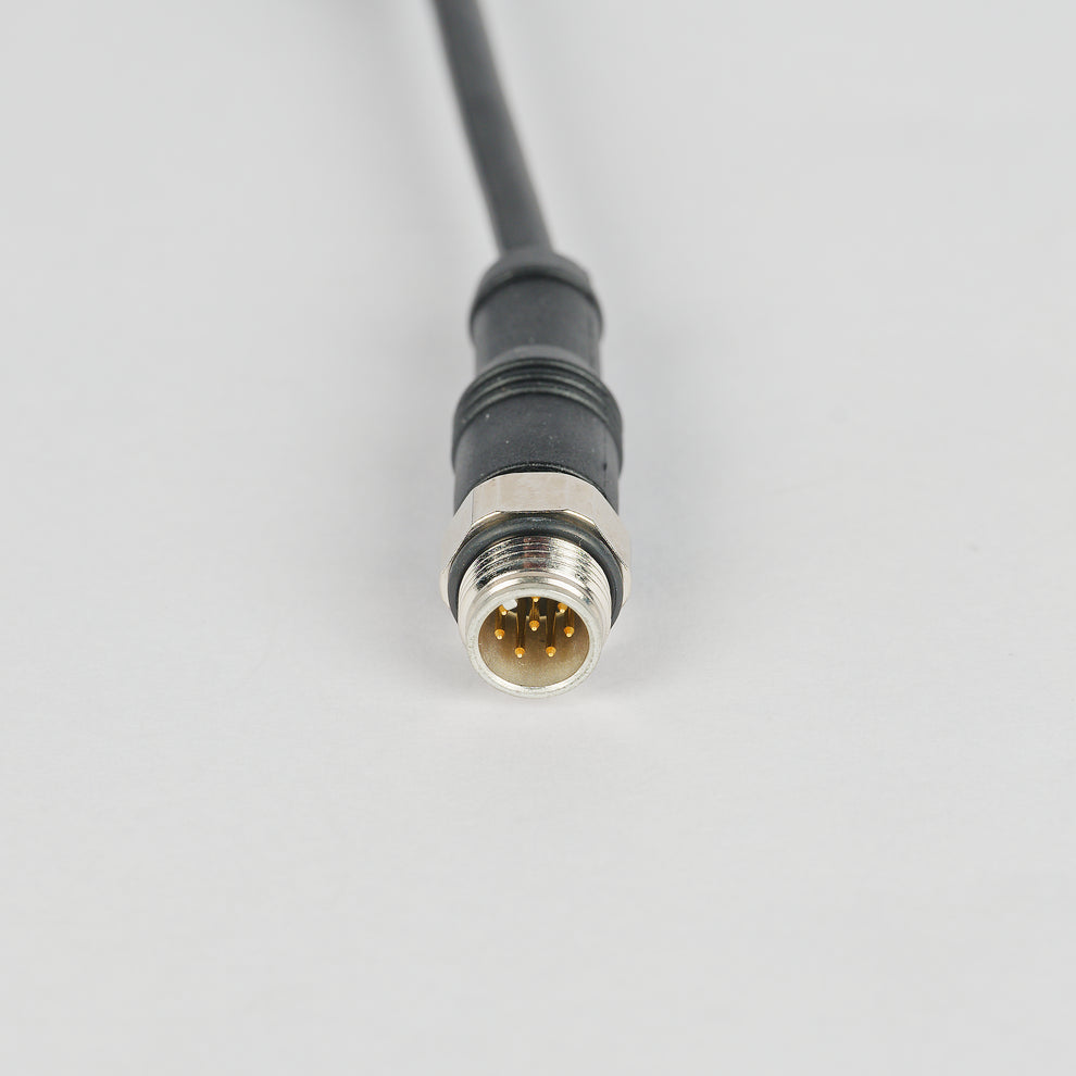 2.5m M12 A-Code | 8P Male to DB9 Serial Cable – Carnegie Robotics